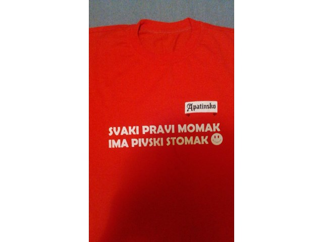 Majica- svaki pravi momak ima pivski stomak