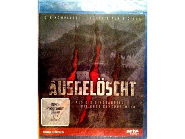 AUSGELOSCHT /2 BLUE RAY DISCS/ - ALS DIE DINOSAURIER,,,