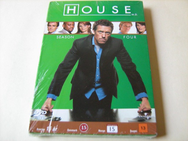 House M.D. Season Four [Doktor Haus Sezona 4] 4xDVD
