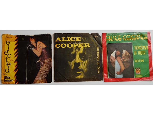 Alice Cooper - 3 singla (YU)