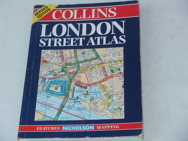 LONDON STREET ATLAS - COLLINS