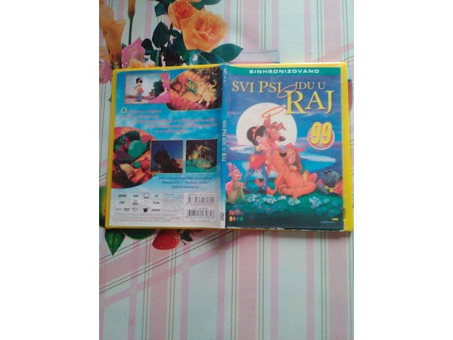 DVD CRTANI FILM - SVI PSI IDU U RAJ