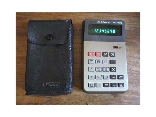 RICOH Ricomat RC-8G - stari kalkulator iz 197?.god.