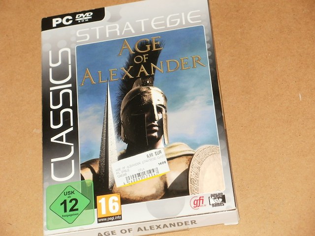 PC DVD ROM IGRICA-AGE OF ALEXANDER