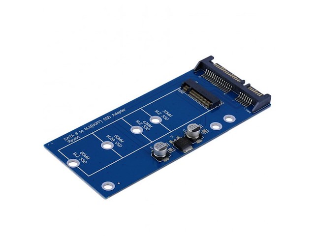 SATA 22pin na M.2 NGFF adapter SATA3 M2 MC