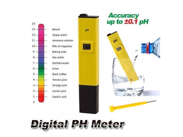 Digitalni pH metar pH tester pH merac