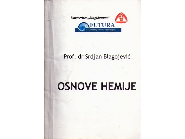 Osnovi hemije-Prof. Dr Srdjan Blagojević