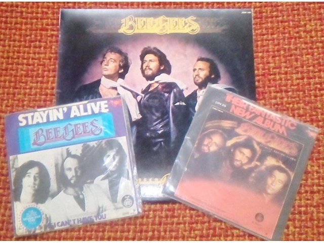 Bee Gees-Komplet LP + 2 Single Ploče