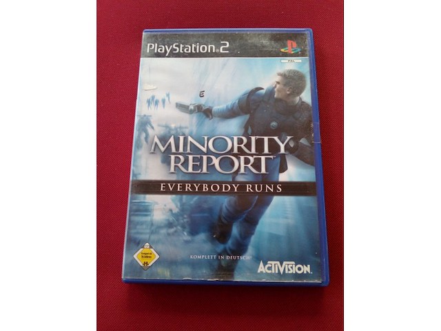 MINORITY REPORT