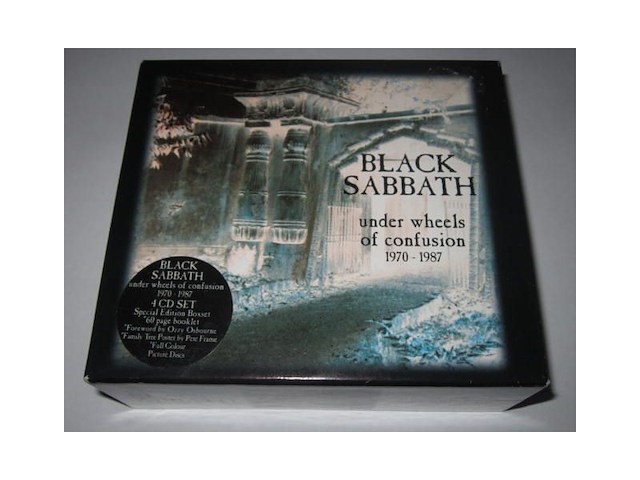 Black Sabbath–Under Wheels Of Confusion 1970-1987 (4CD)