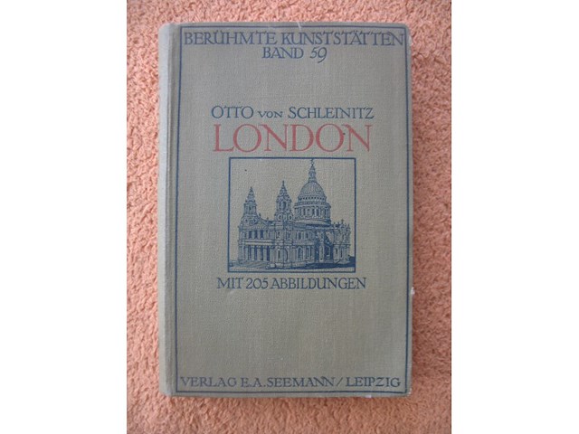 London mit 205 Abbildungen (1912)