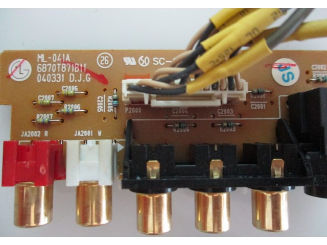 6870t871B11  AV input modul za LG lcd tv