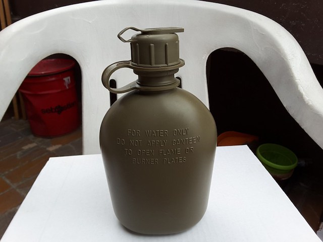 US Military Handcrest 1 Quart Canteen with NBC Cap