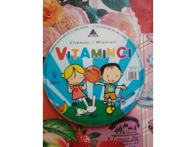 DVD CRTANI FILM - VITAMINCI VITAMINI I MINERALI