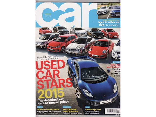 CAR-časopis za muškarce na engleskom - 2015