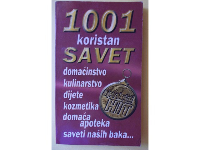 1001 koristan SAVET