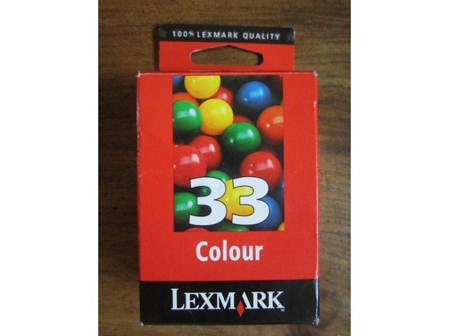 Lexmark 33 - nekorišćen Color kertridž u kutiji