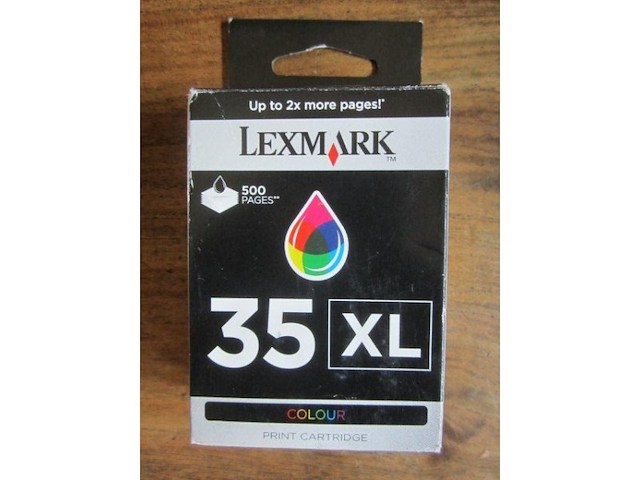 Lexmark 35XL - nekorišćen Color kertridž u kutiji