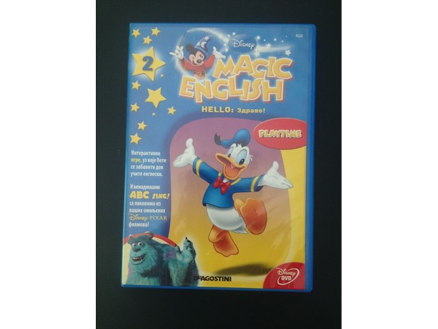 Magic english DVD, songs,playtime,word play