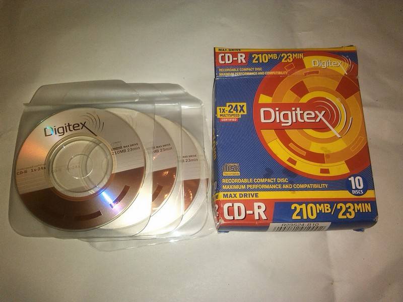 10 DIGITEX CD-Ra 210MG/23MIN
