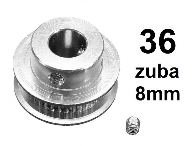 Remenica GT2 - 36 zuba - 8mm