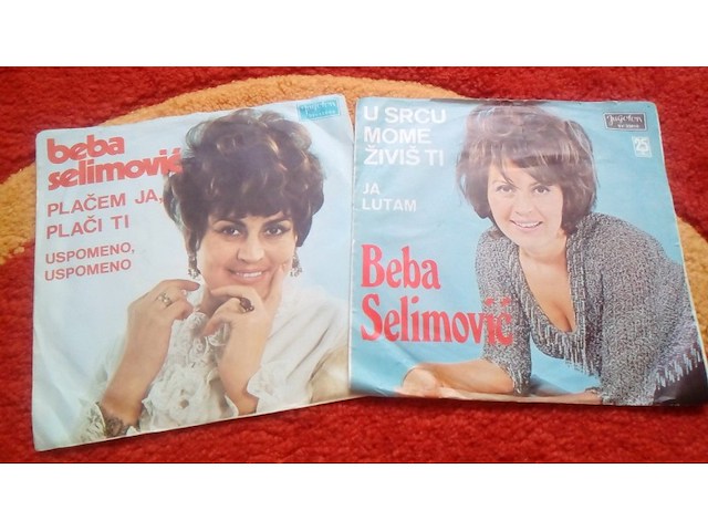 Beba Selimović-Komplet Od 2 Single Ploče