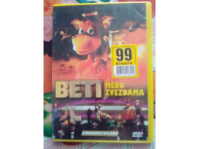 DVD CRTANI FILM - BETI MEDJU ZVEZDAMA