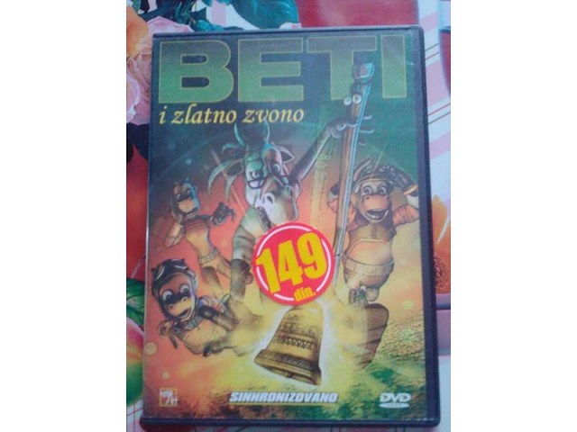 DVD CRTANI FILM - BETI I ZLATNO ZVONO