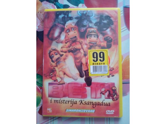 DVD CRTANI FILM - BETI I MISTERIJA KSANGADUA