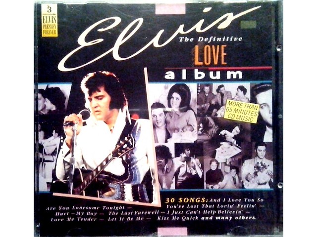 ELVIS PRESLEY -The DEFINITIVE  LOVE ALBUM