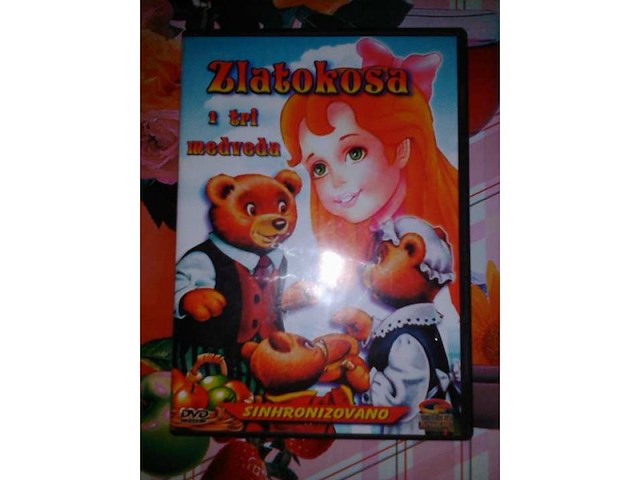 DVD CRTANI FILM - ZLATOKOSA I TRI MEDVEDA