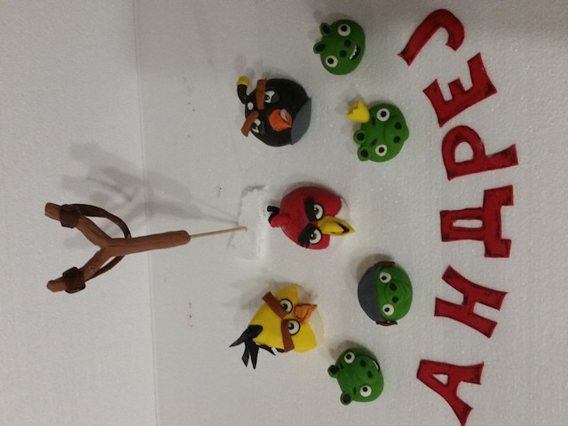 ukrasi za torte Angry birds