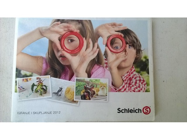 Katalog Schleich figurica 2012.god.,194 str.,srpski