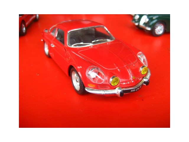 BURAGO 1/24  ALPINE A110 RED