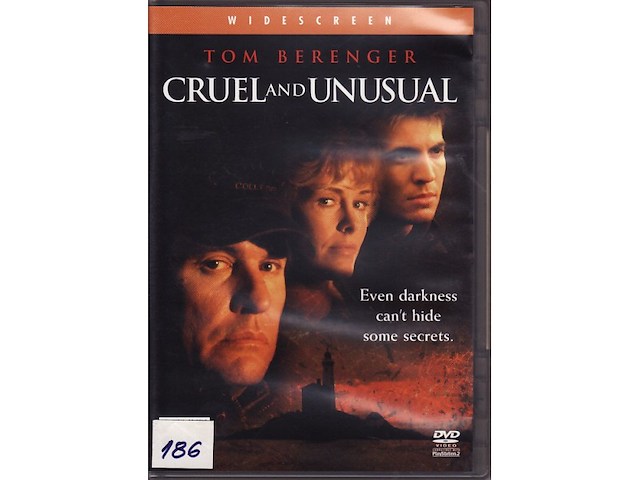 CRUEL AND UNUSUAL - dvd film