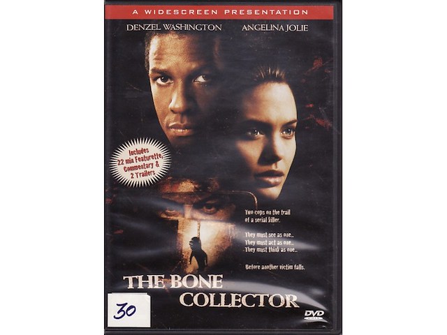 THE BONE COLLECTOR - dvd film