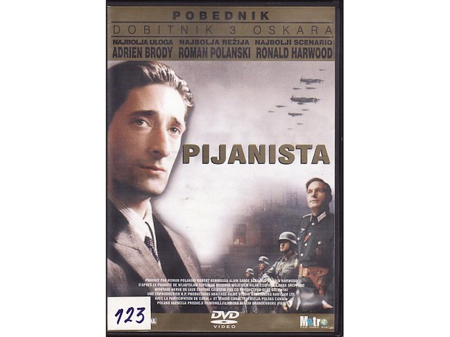 PIJANISTA - dvd film