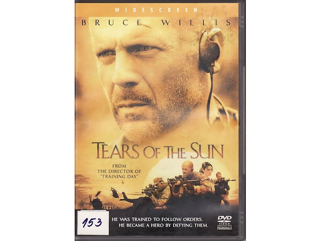 TEARS OF THE SUN - dvd film