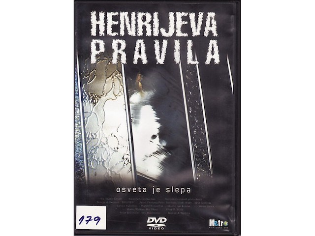 HENRIJEVA PRAVILA - dvd film