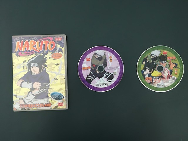 NARUTO crtani 3 diska - ORIGINAL