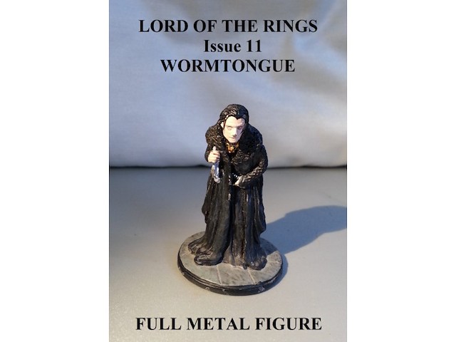 Lord of the Rings br.11 Wormtongue  FULL METAL FIGURA