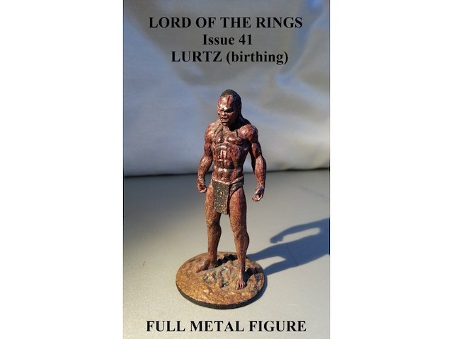 Lord of the Rings br.41 LURTZ FULL METAL FIGURA