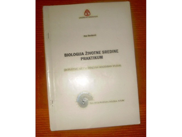 Biologija Životne sredine praktikum-Ana Djordjević