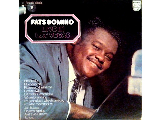 Fats Domino - LIVE IN LAS VEGAS