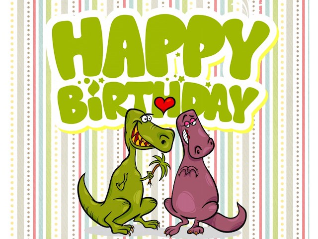 dinosaurusi rođendanske tapete-posteri po želji