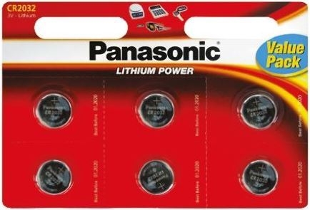 Panasonic baterije Litijum CR-2032 L/6bp