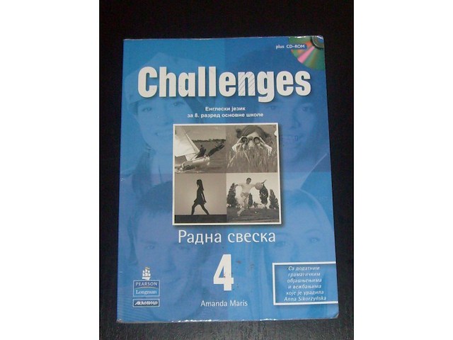 Challenges 4 Radna sveska iz engleskog jezika za 8.razr