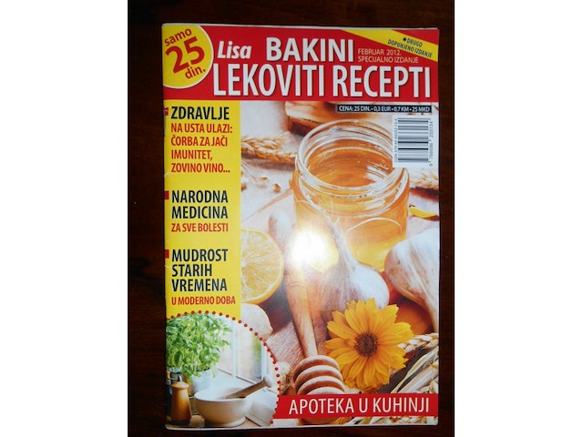 Lisa bakini lekoviti recepti