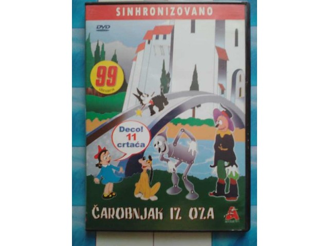 DVD CRTANI FILM - CAROBNJAK IZ OZA 11 CRTACA