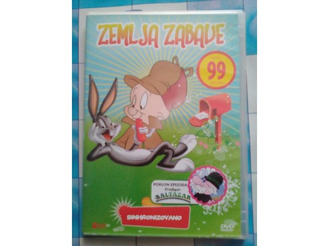 DVD CRTANI FILM - ZEMLJA ZABAVE PROFESOR BALTAZAR